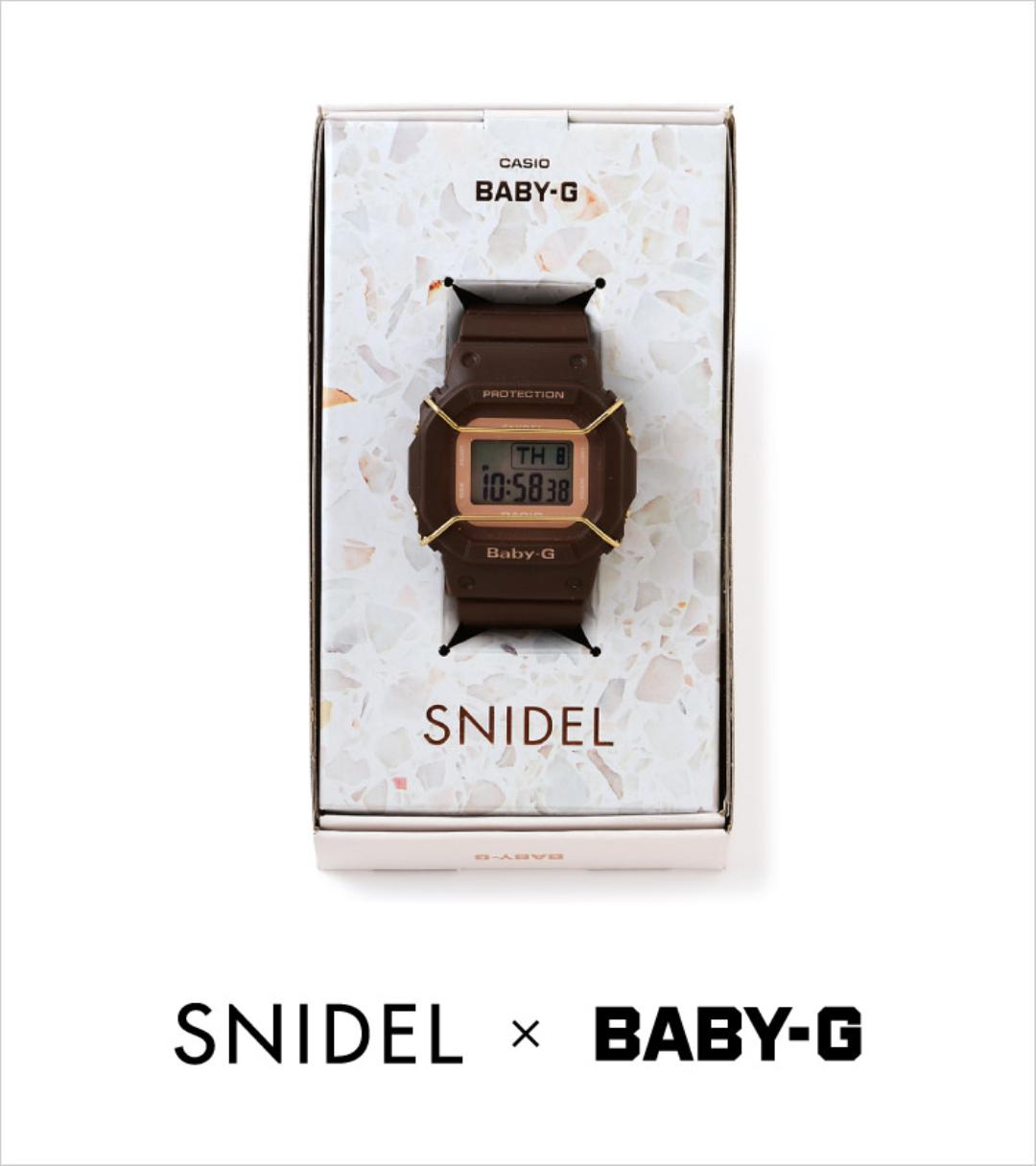 完売必至「SNIDEL×BABY-G」のコラボウォッチが発売！ | warp
